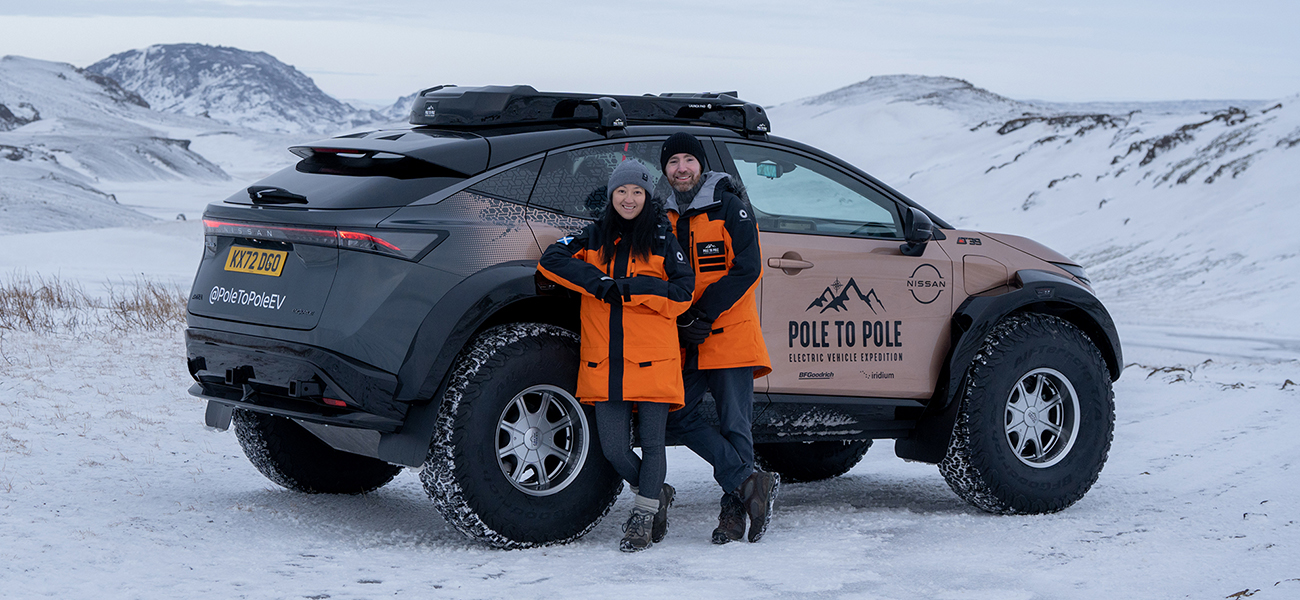 Journey to the ends of the Earth: Nissan and Chris Ramsey embark on an all-electric Pole to Pole ...