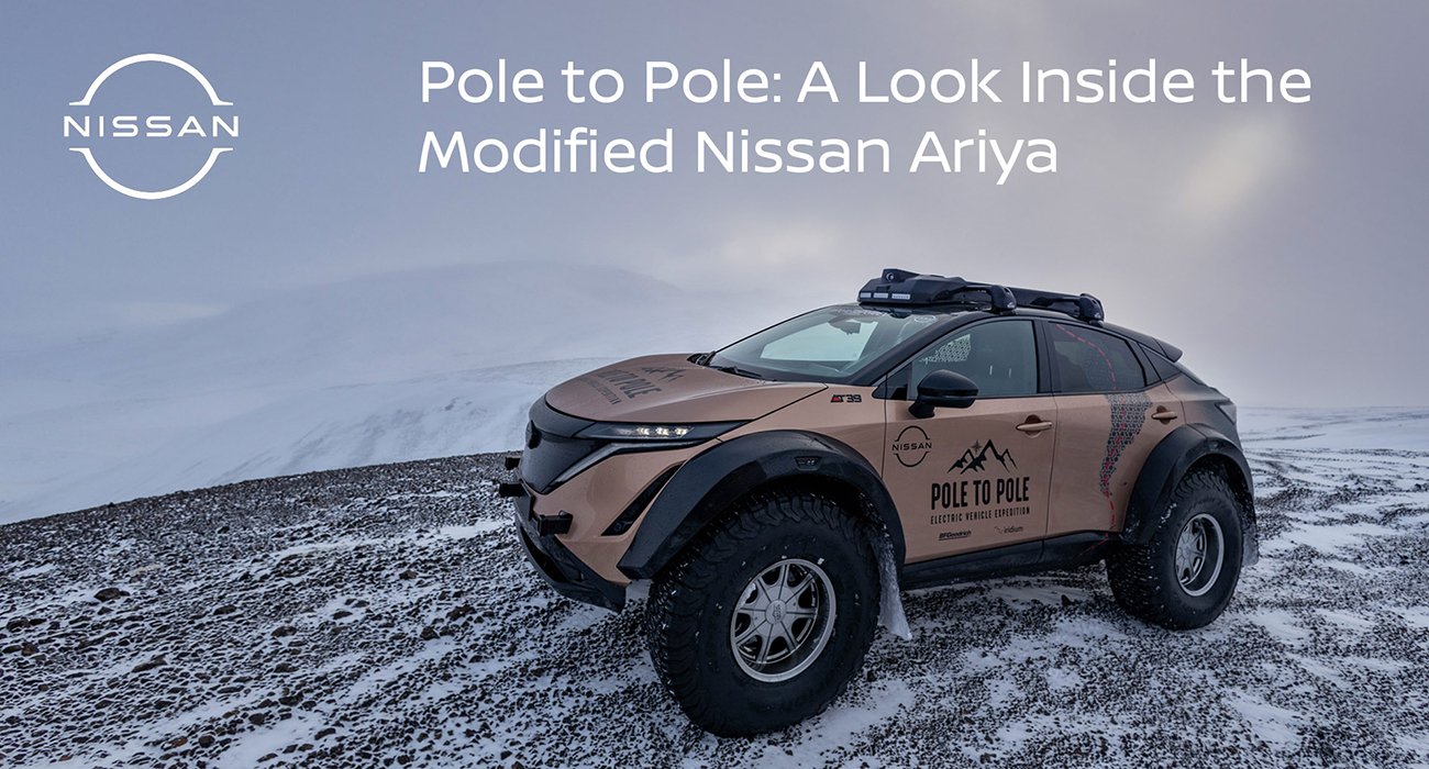 Pole to Pole Expedition: A Look Inside the Modified Nissan Ariya