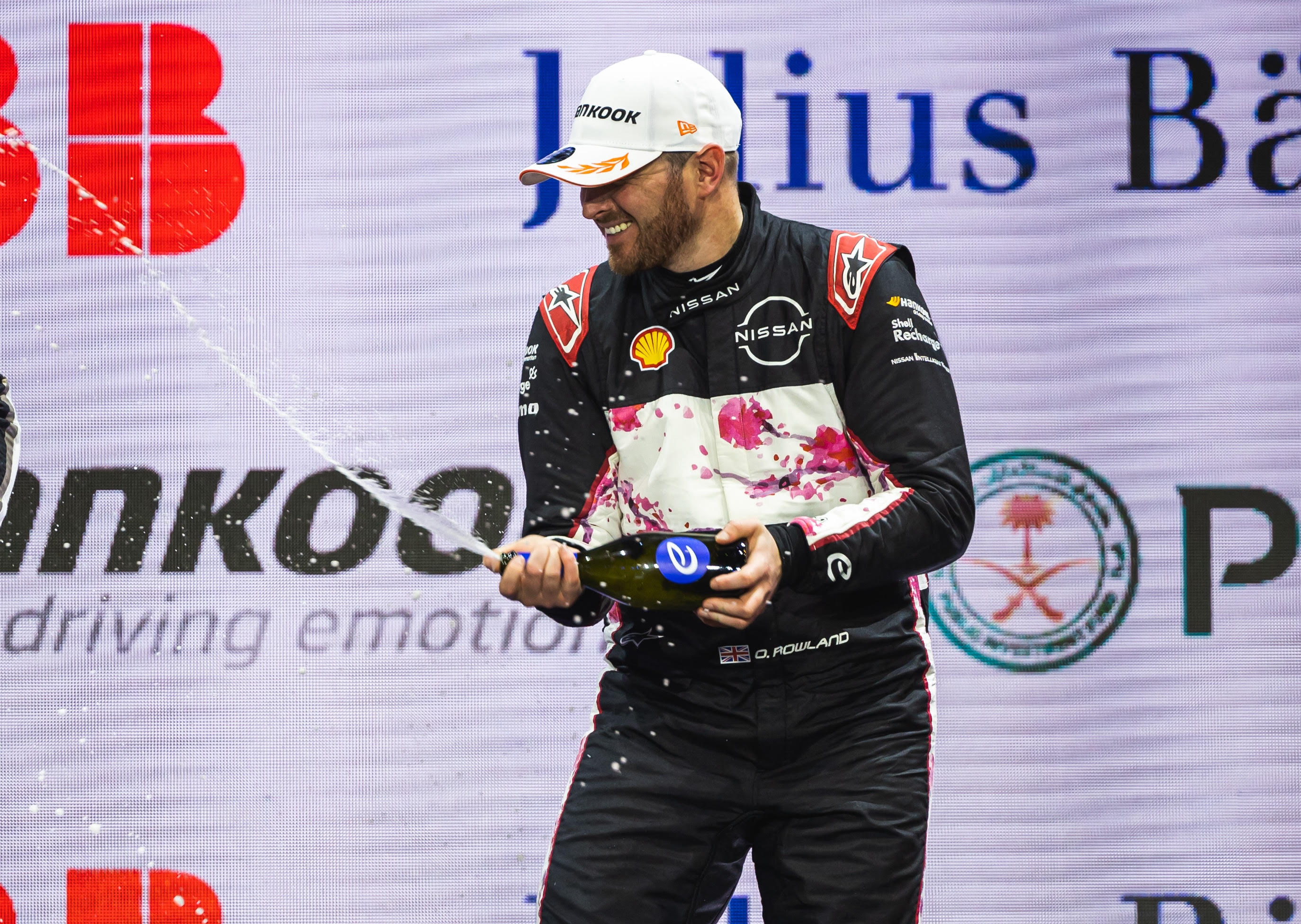 Nissan Formula E Team takes pole and podium at Diriyah E-Prix